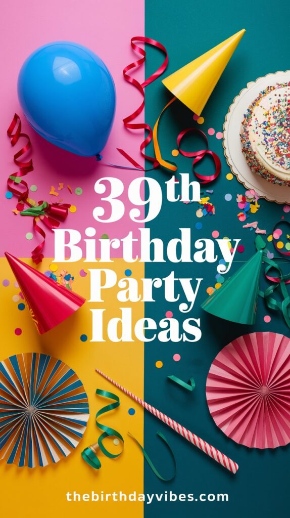 18 Amazing 39th Birthday Party Ideas: Savor the Last Year of Your Thirties