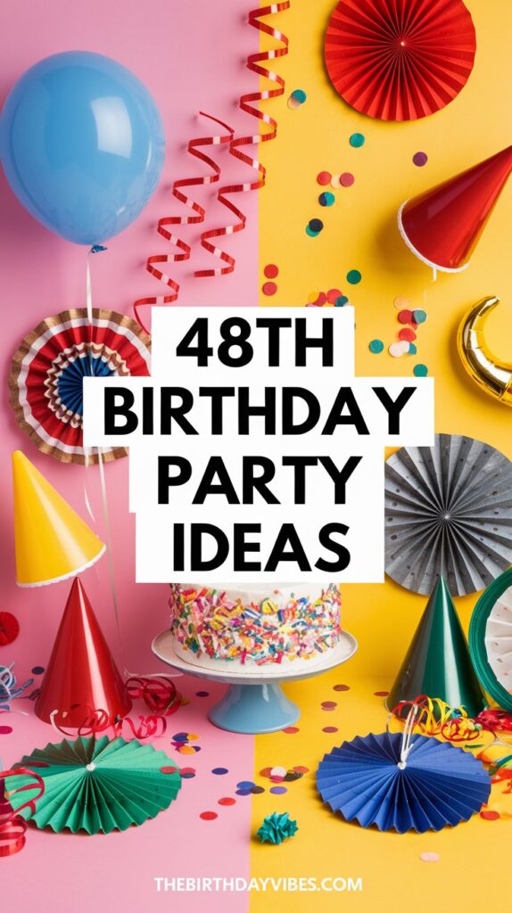 16 Cool 48th Birthday Party Ideas: Nearly 50 and Fabulous