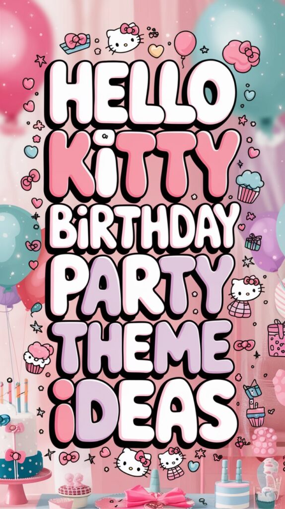18 Cute Hello Kitty Birthday Party Theme Ideas: A Purr-fectly Adorable ...
