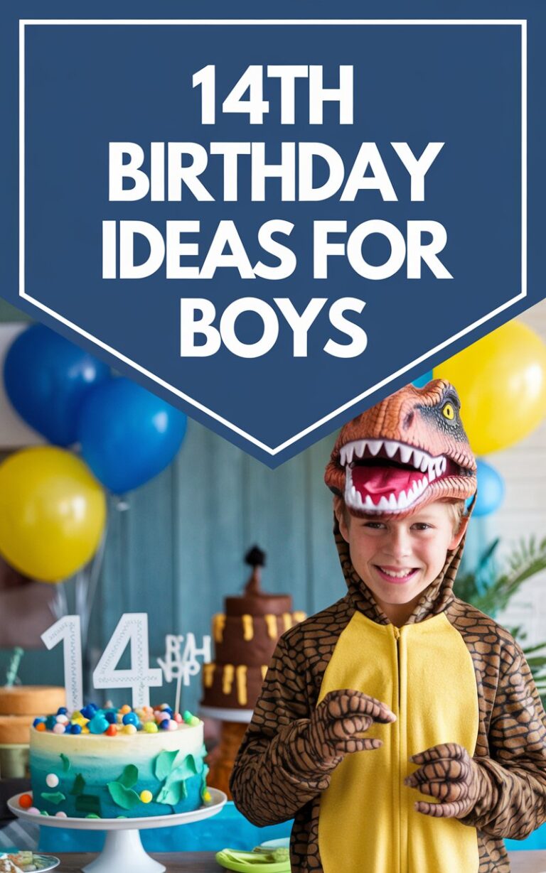 16 Epic 14th Birthday Ideas for Boys: Level Up the Celebration