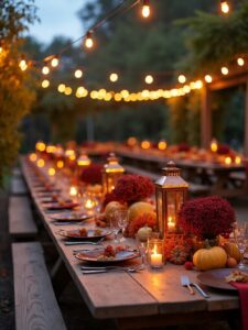 22 Beautiful Fall Garden Theme Birthday Party Decor Ideas for a Nature ...