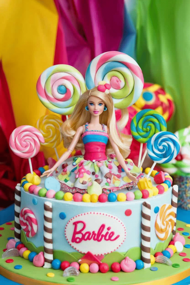 12 Eye Catching 7th Birthday Cake Ideas for Girl