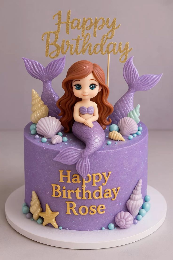 12 Eye Catching 7th Birthday Cake Ideas for Girl