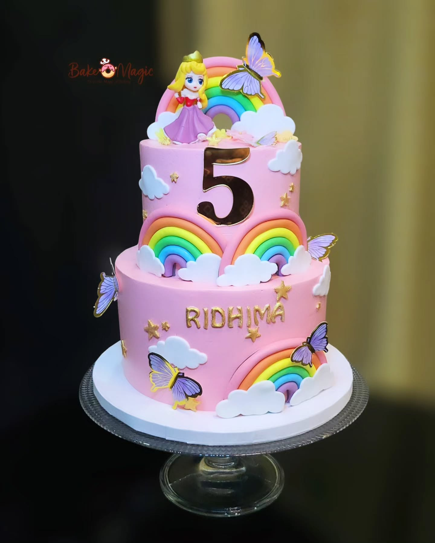 12 Stunning 5th Birthday Cake Ideas for Girl