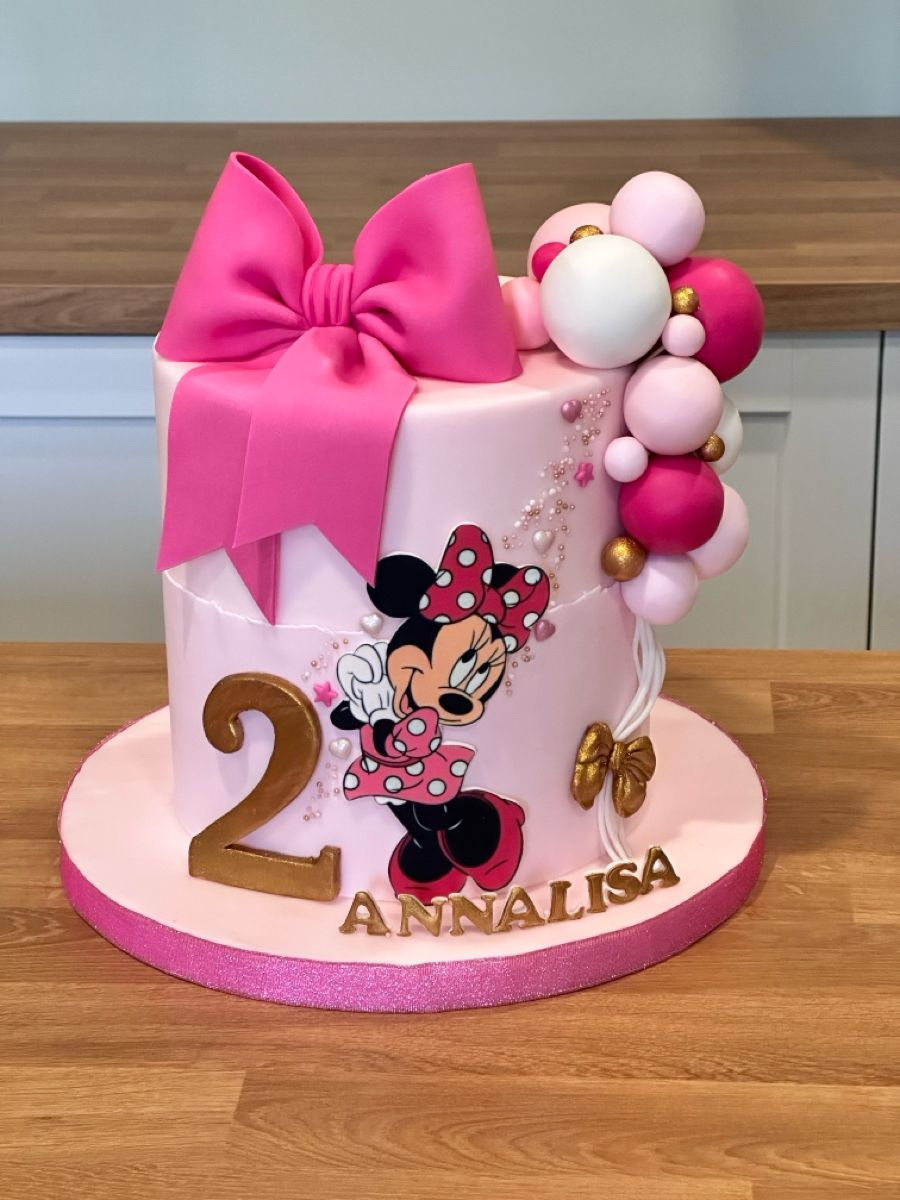 11 Cute 2nd Birthday Cake Ideas for Baby Girl