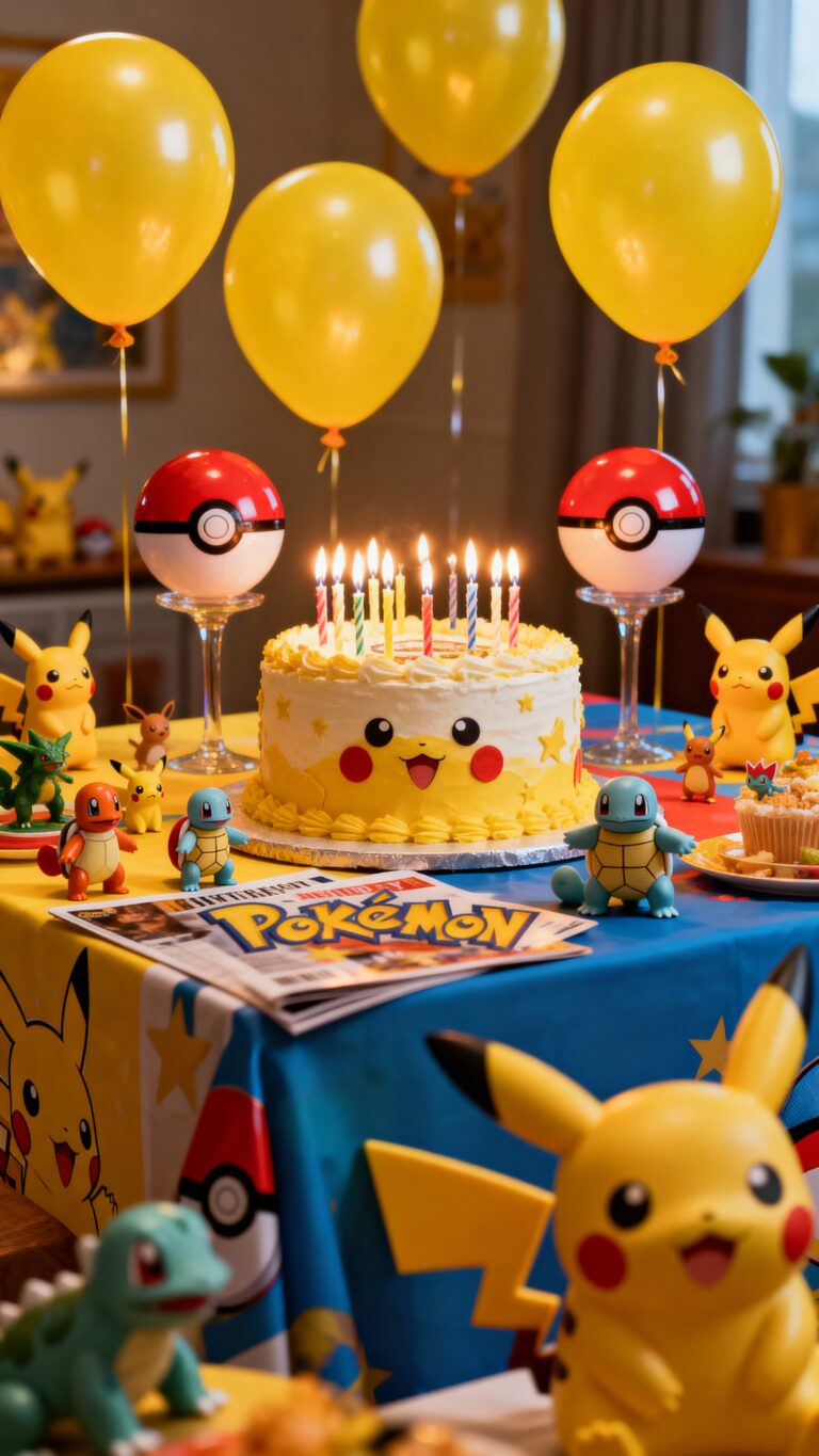 14 Pokemon Birthday Party Theme Ideas for a Legendary Celebration
