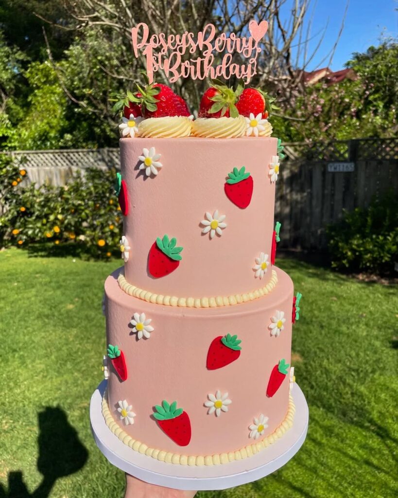 12 Berry First Birthday Cakes Ideas Every Parent Will Love