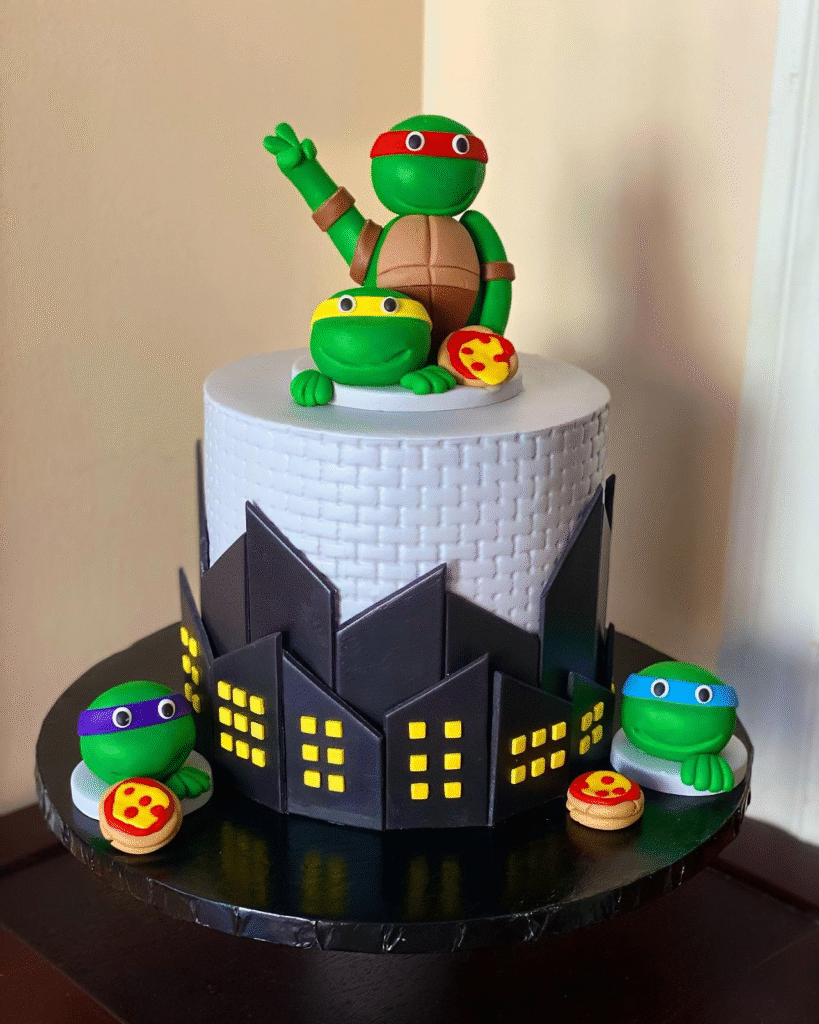 17 Amazing Ninja Turtle Birthday Cake Ideas for a Memorable Bash