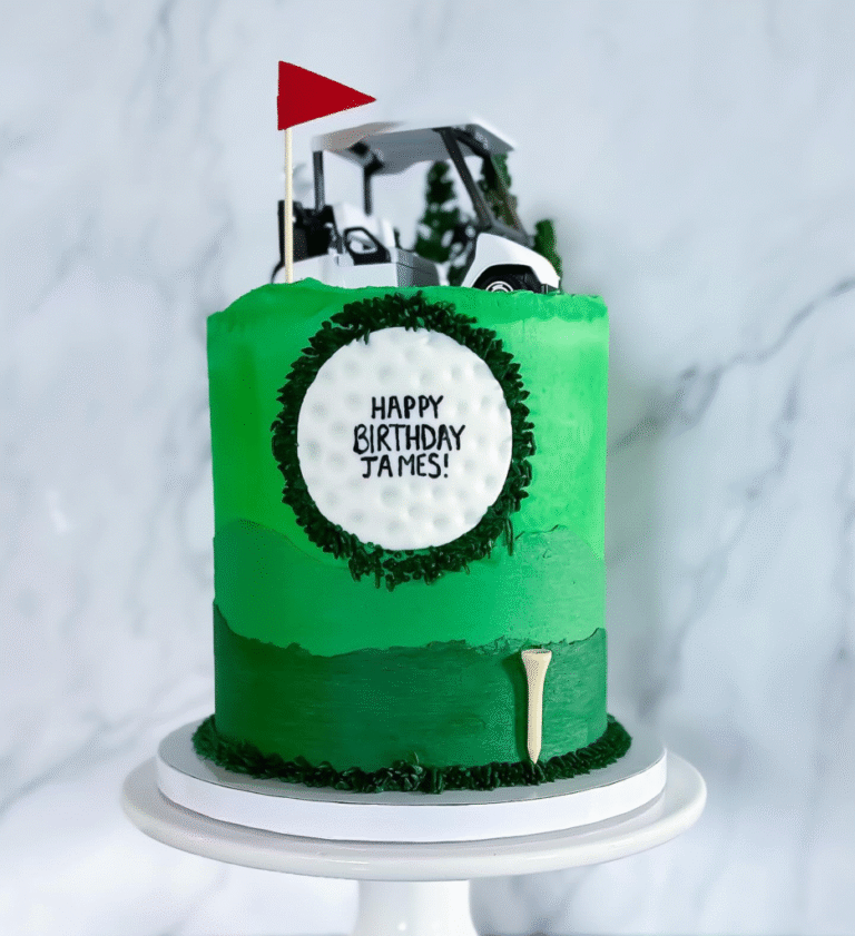 12 Stylish Golf Birthday Cakes Ideas That Steal the Spotlight
