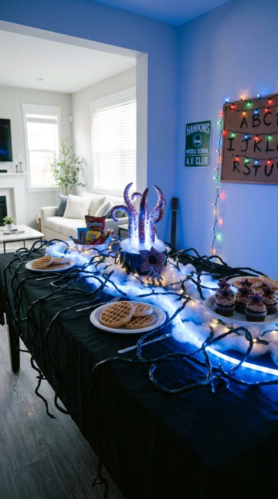 13 Trendy Stranger Things Birthday Party Table Decor Ideas